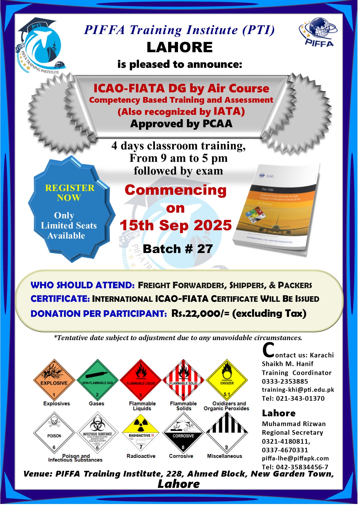 PIFFA Training Institute